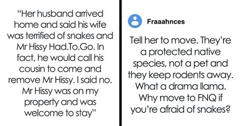 Python Lives Peacefully Under Womans House For Years Neighbor Suddenly Insists On Removing It