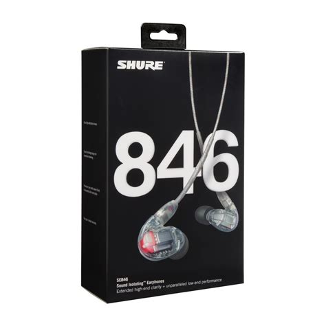 Shure Se846 Professional Sound Isolating Earphones Nearly New At