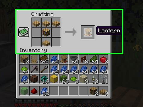How To Craft A Lectern In Minecraft Recipe And Materials