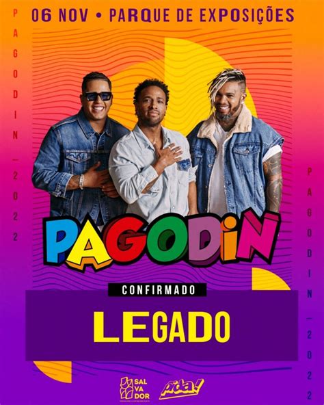 Pagodin confirma Legado na grade de atrações J6 LIVE PRESENTE EM