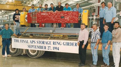 Historic Advanced Photon Source Magnet Sees The Light Of Day For The