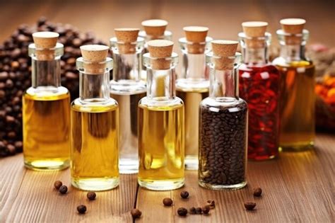 Glass Bottles For Coffee Flavoring Extracts Premium Ai Generated Image