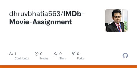 Github Dhruvbhatia563imdb Movie Assignment