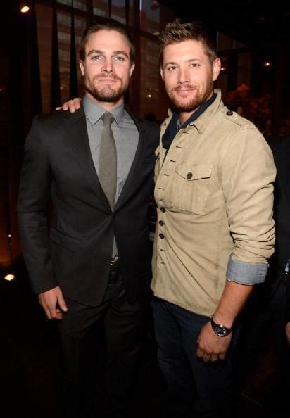 Stephen Amell And Jensen Ackles