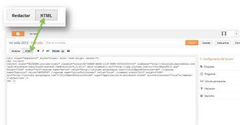 Cómo Hacer Un Blog Educativo 9 Cómo Insertar Código Html Vídeos