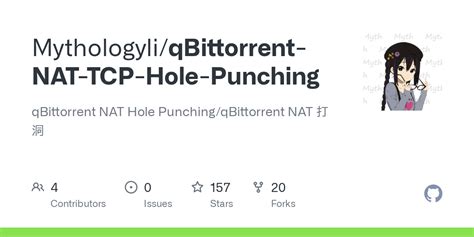 GitHub Mythologyli QBittorrent NAT TCP Hole Punching QBittorrent NAT Hole Punching