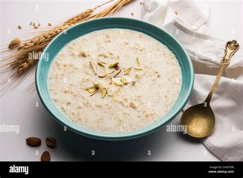 Daliya Kheer Or Dalia Payasam Broken Or Cracked Wheat And Milk