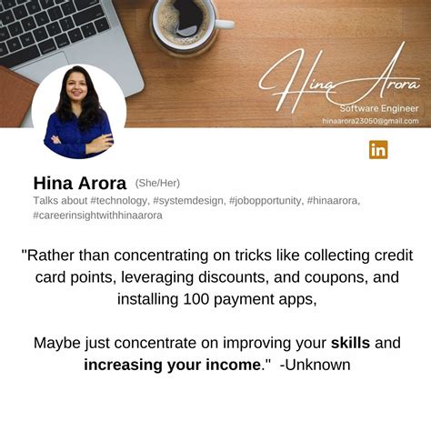 hina arora posted on linkedin