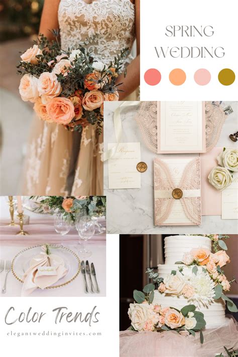 2024 Spring Wedding Trends 7 Color Palettes That Will Set Your Event