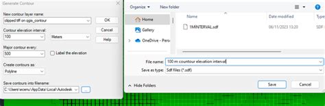Solved Creating 3d Contours In Civil 3d Z Values Of Contours Autodesk Community