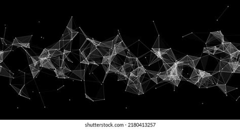 Cyber Network Connection Structure Technology Connect Stock Vector Royalty Free 2180413257
