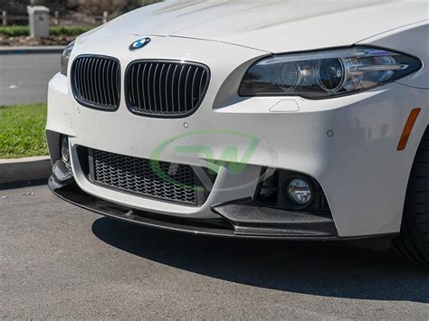 BMW F10 M Sport Performance Style Carbon Fiber Front Lip 528i 535i 550i