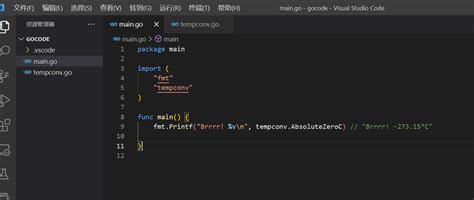 Go Package 使用 好好学习