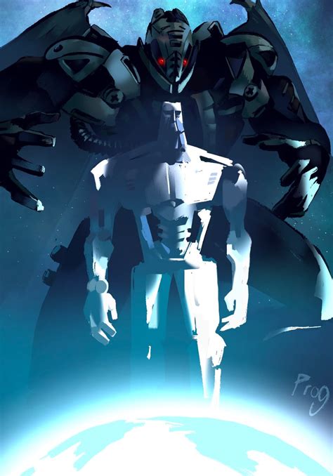 Teridax And Great Spirit Robot The Lego Group And 1 More Drawn By