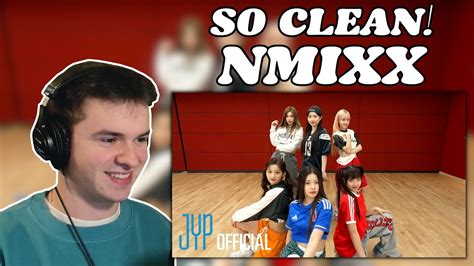 So Clean Nmixx Young Dumb Stupid Dance Practice Reaction