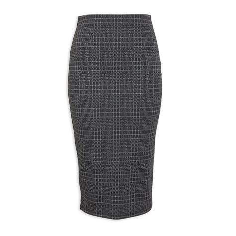 Check Bodycon Skirt Truworths
