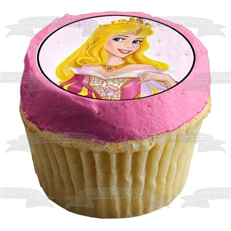 Disney S Sleeping Beauty Princess Aurora Edible Cupcake Topper Images ABPID In