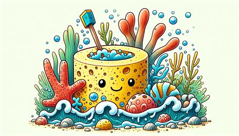 How To Draw Barrel Sponge 6 Easy Step By Step Guide Trying Drawing
