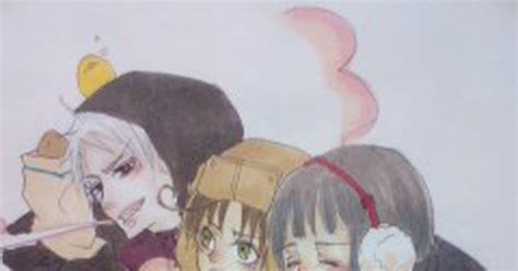 裏枢軸 【ヘタリア】鍋に芋入れようぜ、芋！【裏枢軸】 ニヒトのイラスト Pixiv