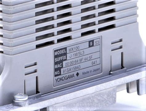 Yokogawa Mx100 J 1m Sl3 Data Acquisition Unit W 3 X Mx110 Unv M10 Premier Equipment Solutions