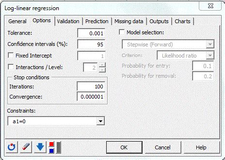 Log Lineare Regressionen In Excel Anleitung XLSTAT Help Center
