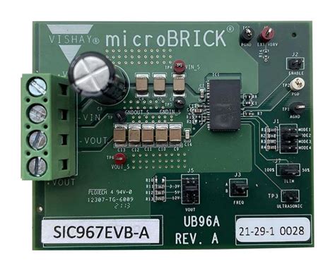 Become A Tester Of The Vishay Microbrick® Synchronous Buck Regulator Evb Element14 Community