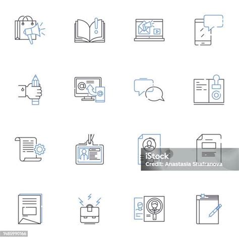 홈 스쿨링 라인 아이콘 모음입니다 교육 고립 커리큘럼 일정 자기 동기 부여 육아 유연성 벡터 및 선형 그림 독립성 사회화 책임