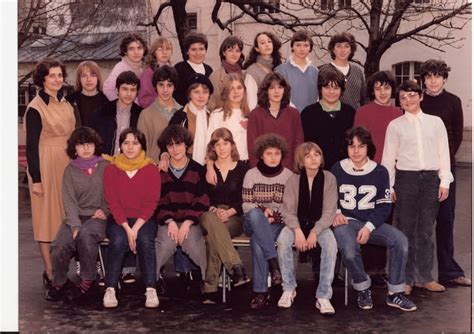 Photo De Classe 3iéme De 1979 Collège Jacques Prévert Copains Davant
