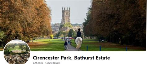Cirencester With Its Beautiful Cotswold Stone Buildings And Home To