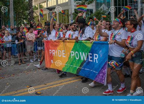 Colorful Pride Power Community In Come Out With Pride Orlando Parade At