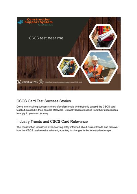 Ppt Cscs Card Test Powerpoint Presentation Free Download Id12883458