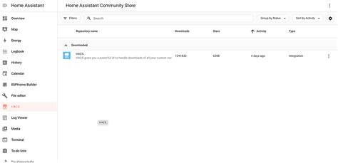 Hacs Not Showing Up Any Integration Third Party Integrations Home Assistant Community