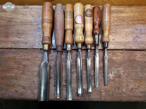 English Gouge Chisel Set Old Tool Shop