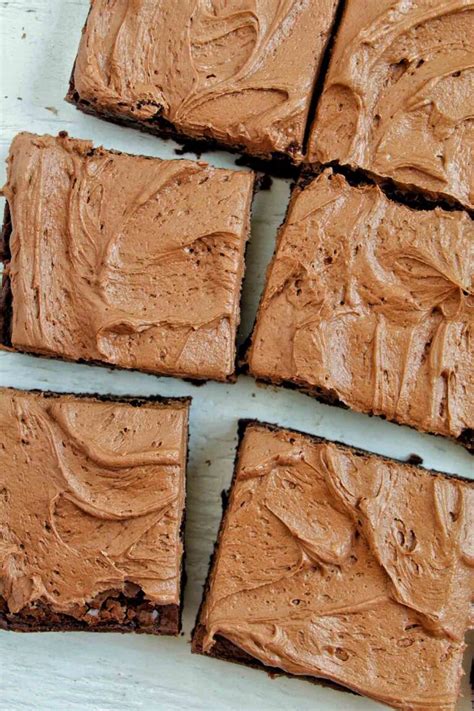 Chocolate Brownie Frosting 6 Ingredients Homebody Eats