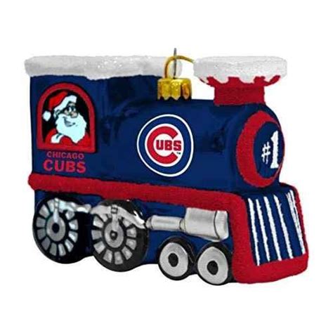 Chicago Cubs Train Ornament By Topperscot