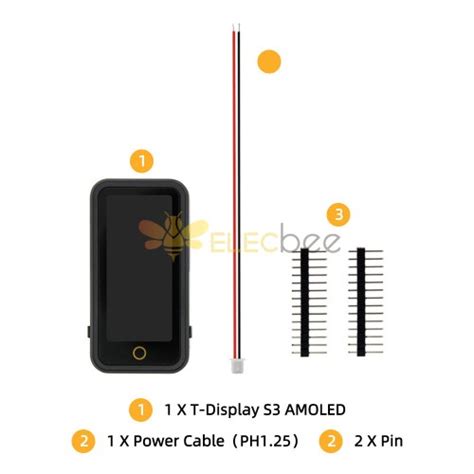 T Display S3 Amoled Esp32 S3 191 Inch Rm67162 Display Development