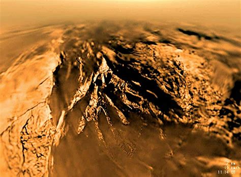 First Images From Titan The Only Photos Ever Taken From The Surface Of