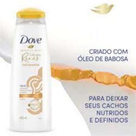Shampoo dove texturas reais cacheados óleo de babosa 400ml Dove 400ml