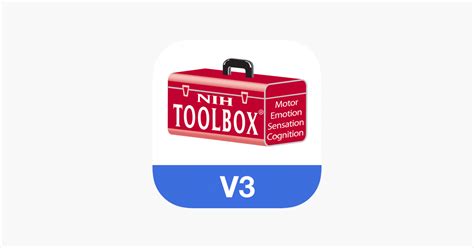 ‎nih Toolbox V3 On The App Store