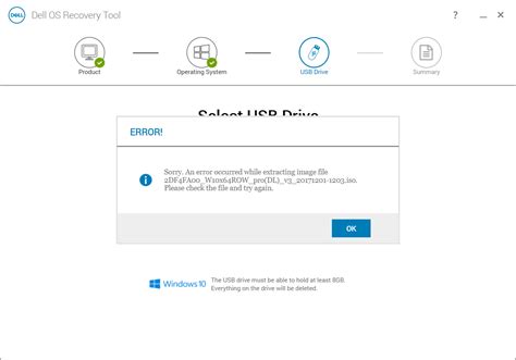 ‎os Recovery Error Dell Technologies
