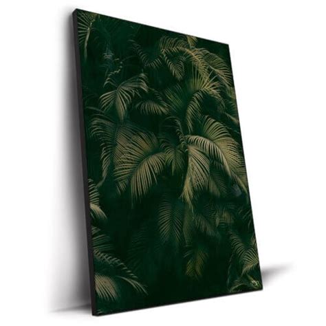 Tropical Palm Leaves Wall Art BIG Wall Décor