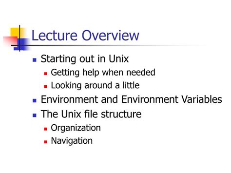 Ppt Introduction To Unix Cs 21 Powerpoint Presentation Free