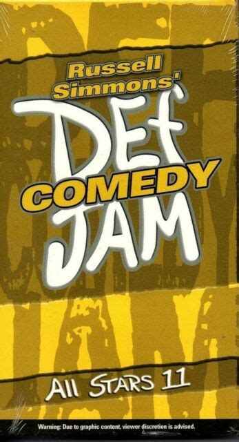 Def Comedy Jam All Stars Vol 5 Vhs 2000 For Sale Online Ebay
