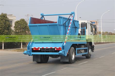 Howo 8 Cbm Skip Loader Garbage Truck Csctruck Municipal Truck