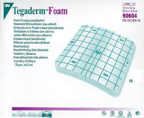 Tegaderm Foam Med Splitt 88x8cm 10stk Apotek 1