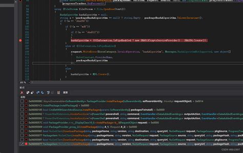 通过dnspy调试解决powershell使用install Module指定的转换无效的问题package