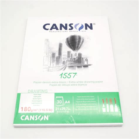 Canson 1557 Drawing Paper Pads Details Art Materials