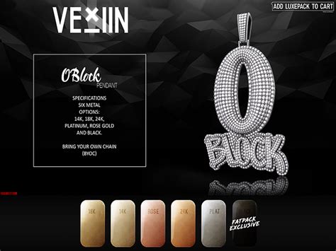 Second Life Marketplace Vex O Block Pendant Byoc Fatpack