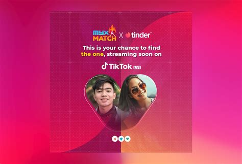 Myx And Tinder Team Up For A New Season Of Myx And Match Dating Game