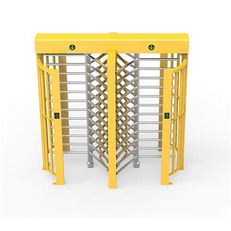 Double Channels Turnstile Full Height Mechanism Turnstile Rotating
